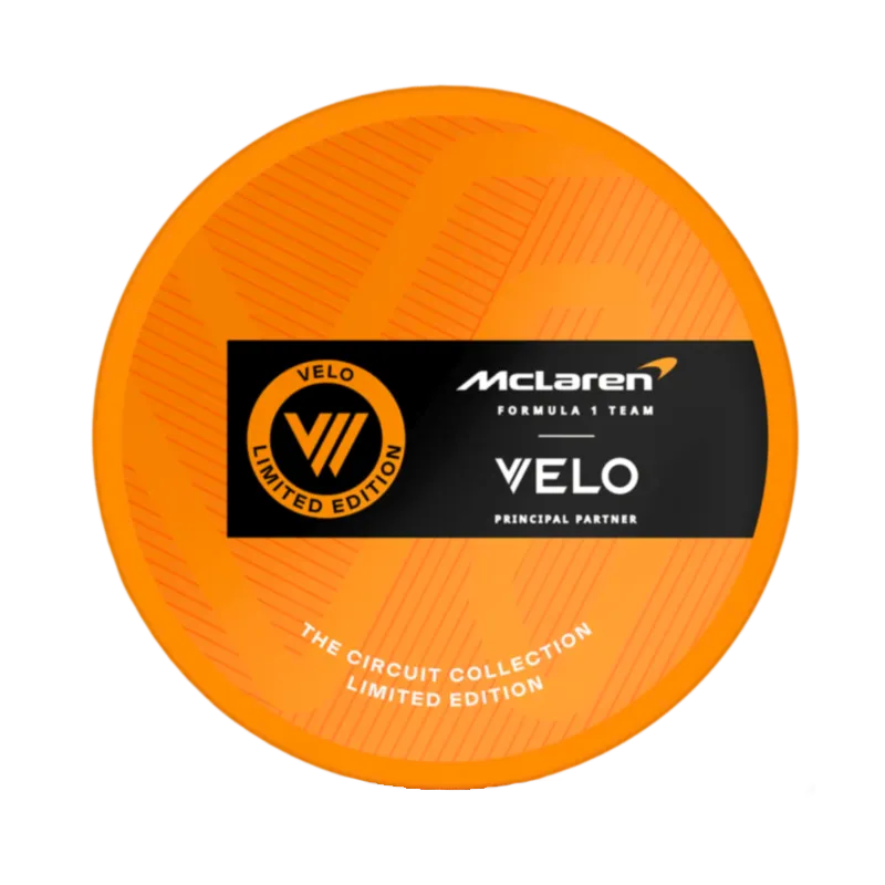 Snus VELO McLaren Sweet Papaya – Limited Edition from Velo Mclaren